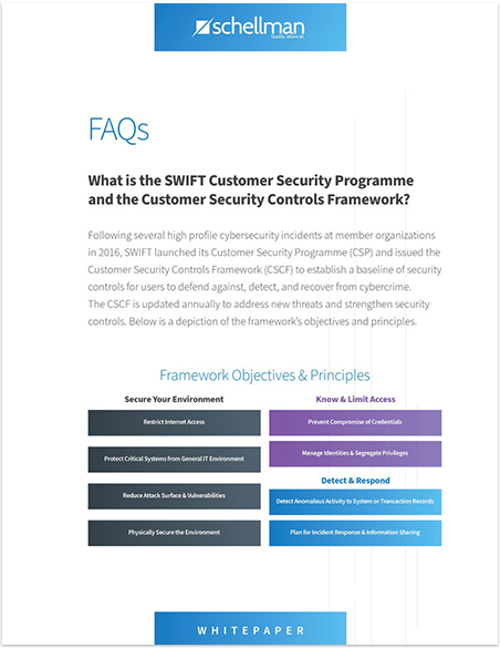 Swift Cybersecurity Assessments Guide | Schellman Whitepapers