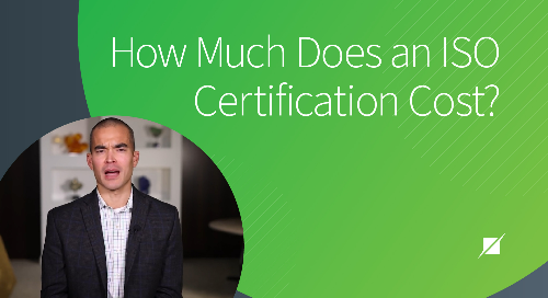 How Much Does an ISO Certification Cost? | Schellman